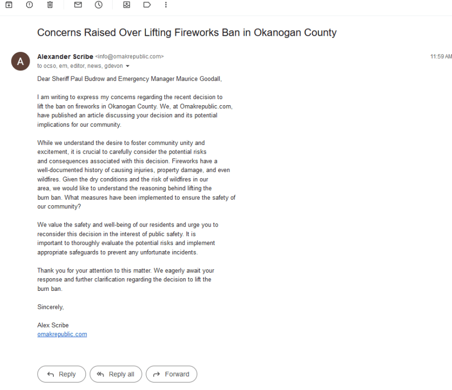 Okanogan County Shakes Things Up: Fireworks Ban Lifted, Chaos Ensues ...